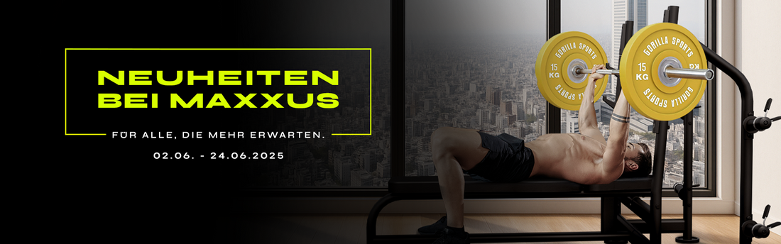 MAXXUS | Fitnessgeräte für Zuhause >>> Zum Onlineshop