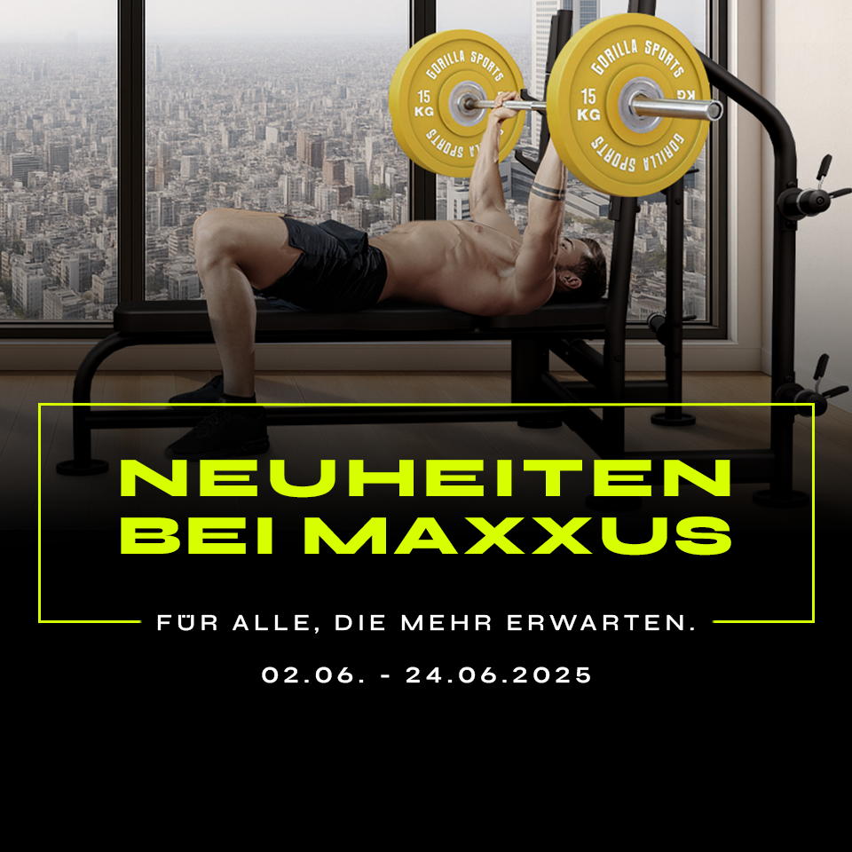 MAXXUS | Fitnessgeräte für Zuhause >>> Zum Onlineshop