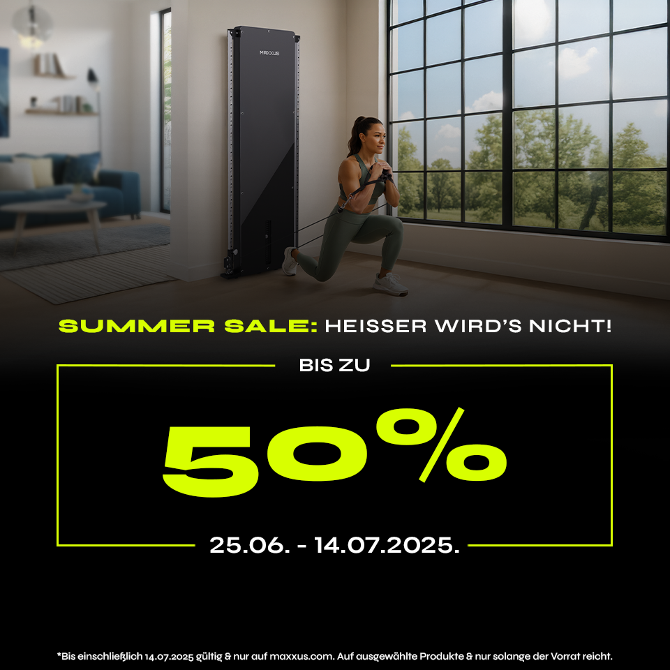 MAXXUS | Fitnessgeräte für Zuhause >>> Zum Onlineshop
